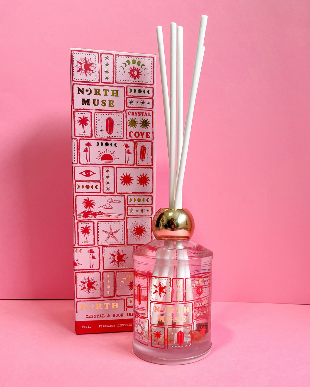 Crystal Cove Mystic Rose Diffuser – North Muse